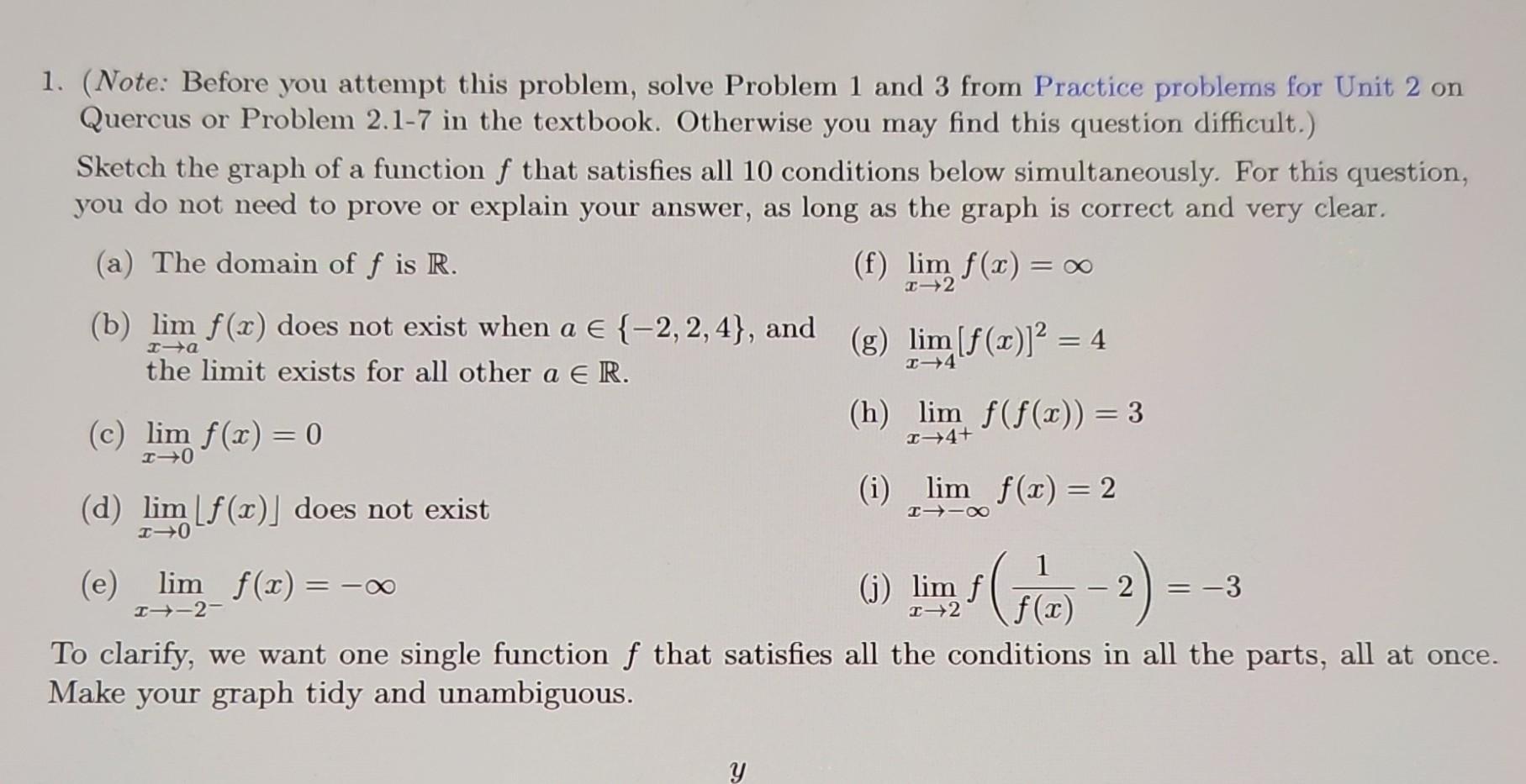 Solved 1. (Note: Before you attempt this problem, solve | Chegg.com