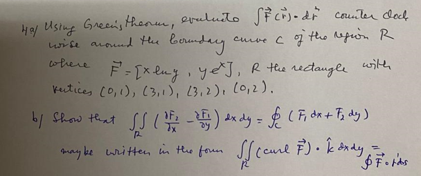Solved Vector Analysis Question. Please Answer with steps | Chegg.com