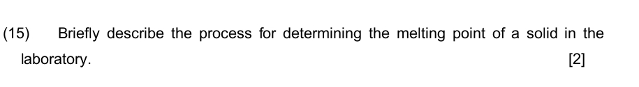 Solved (15) ﻿Briefly describe the process for determining | Chegg.com