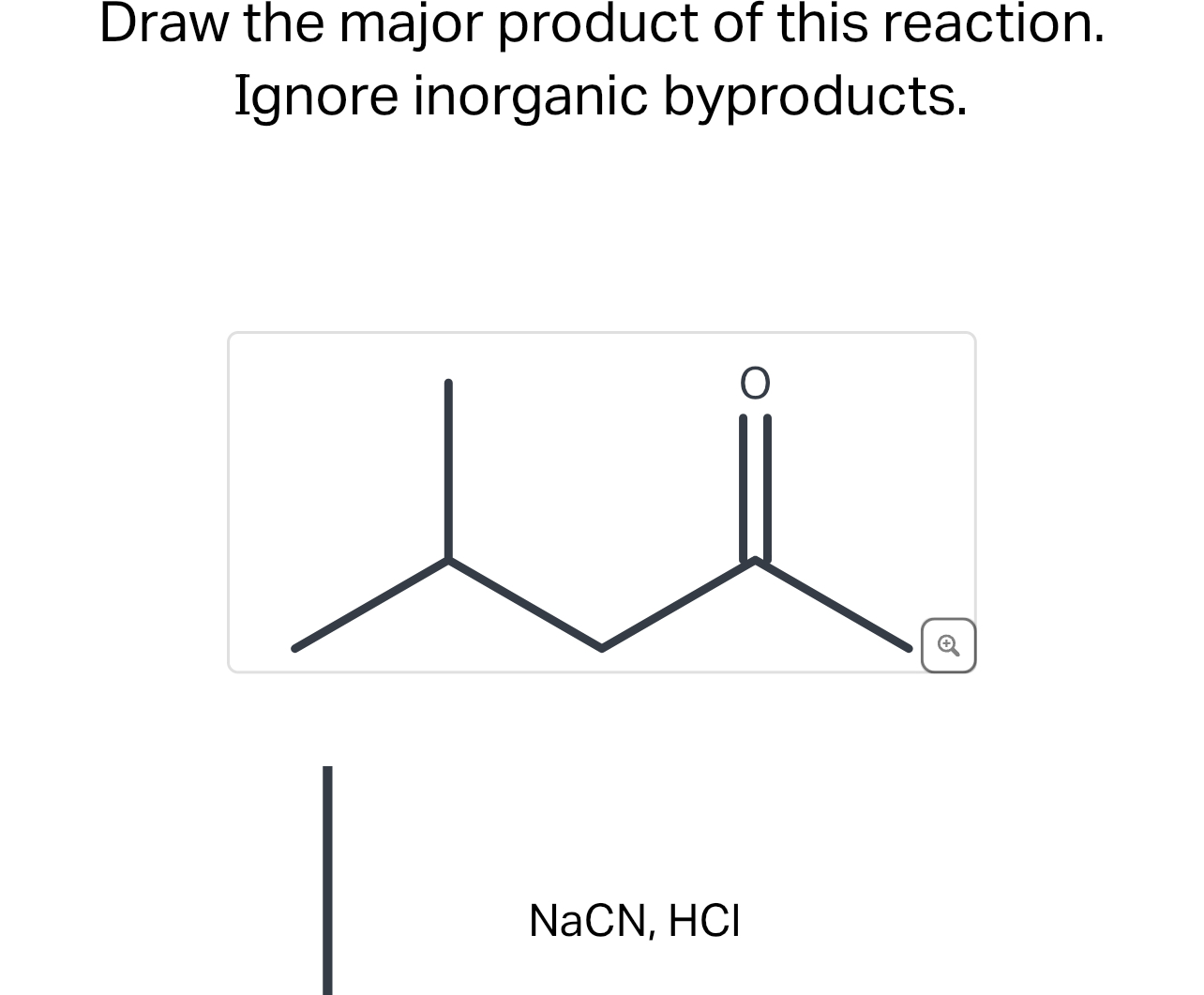 Solved Draw the major product of this reaction. Ignore | Chegg.com