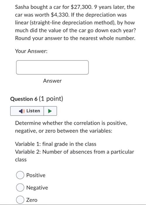 Take a look at the scatterplot below with the | Chegg.com