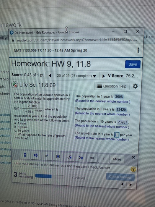 Solved mework Do Homework Gris Rodriguez - Google Chrome | Chegg.com