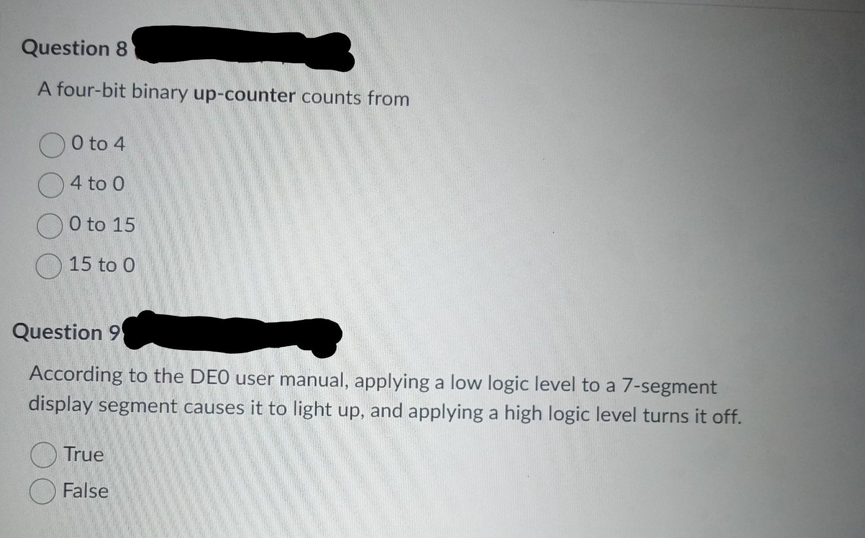 Solved In Quartus II, when viewing a vector waveform | Chegg.com