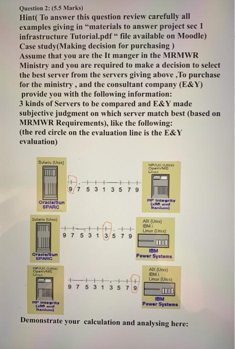 Solved Question 2: (5.5 Marks) Hint( To answer this question | Chegg.com