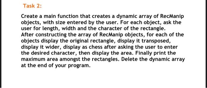 Solved using oop c++ thats all the information i have about | Chegg.com