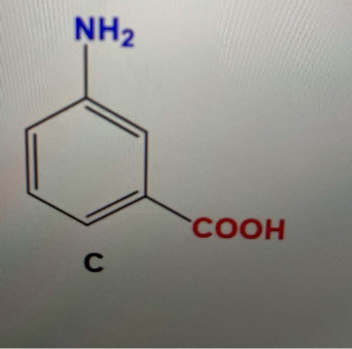 Solved NH2 COOH С | Chegg.com