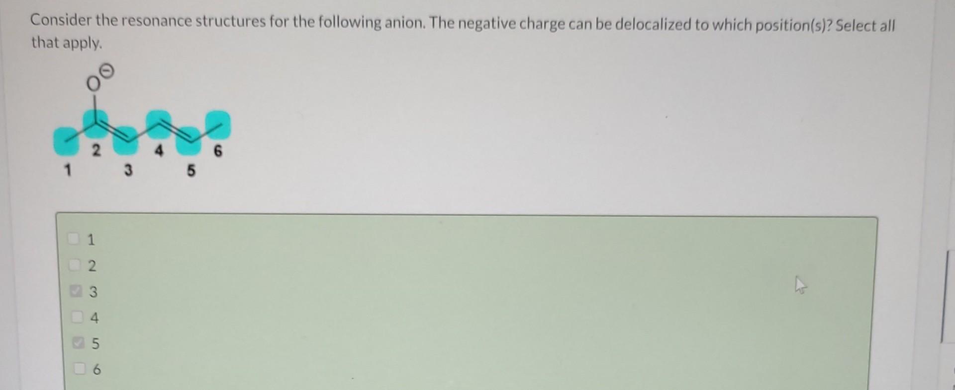 Solved Add Curved Arrow S To Convert Each Resonance