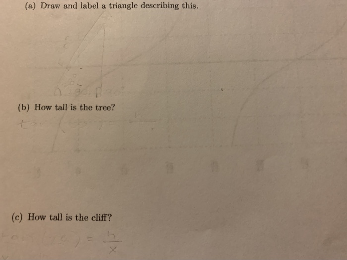 Solved a hiker is 280 feet from the base of a cliff. the | Chegg.com