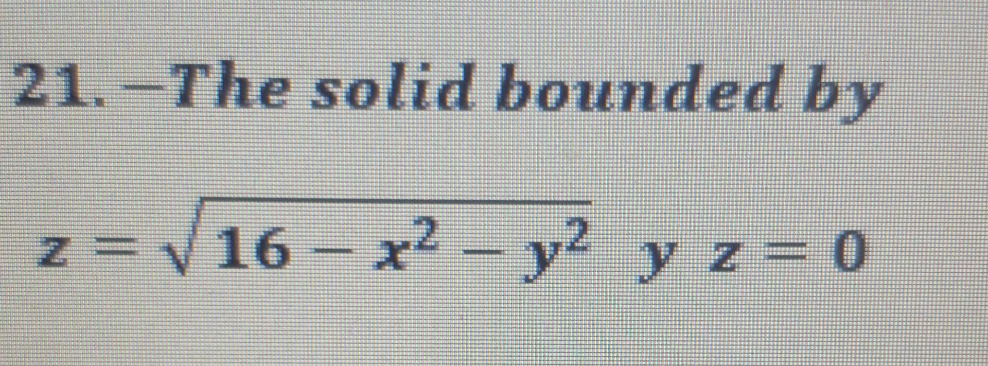 Solved in the following exercises, give an integral to | Chegg.com