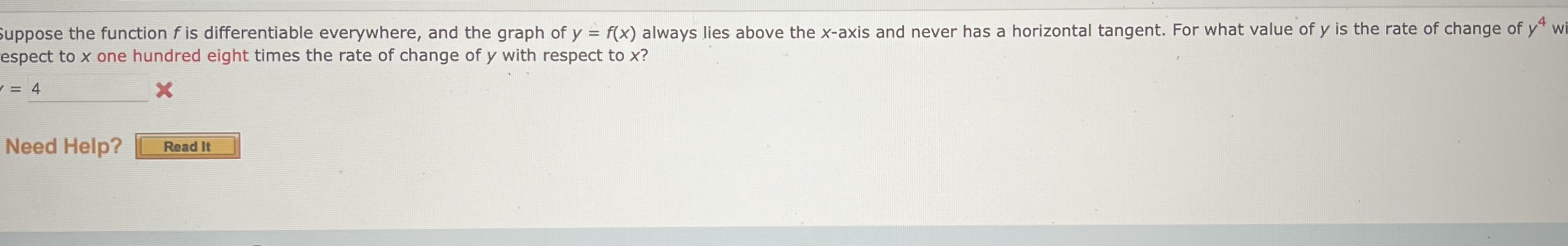 Solved Suppose the function f is differentiable everywhere, | Chegg.com