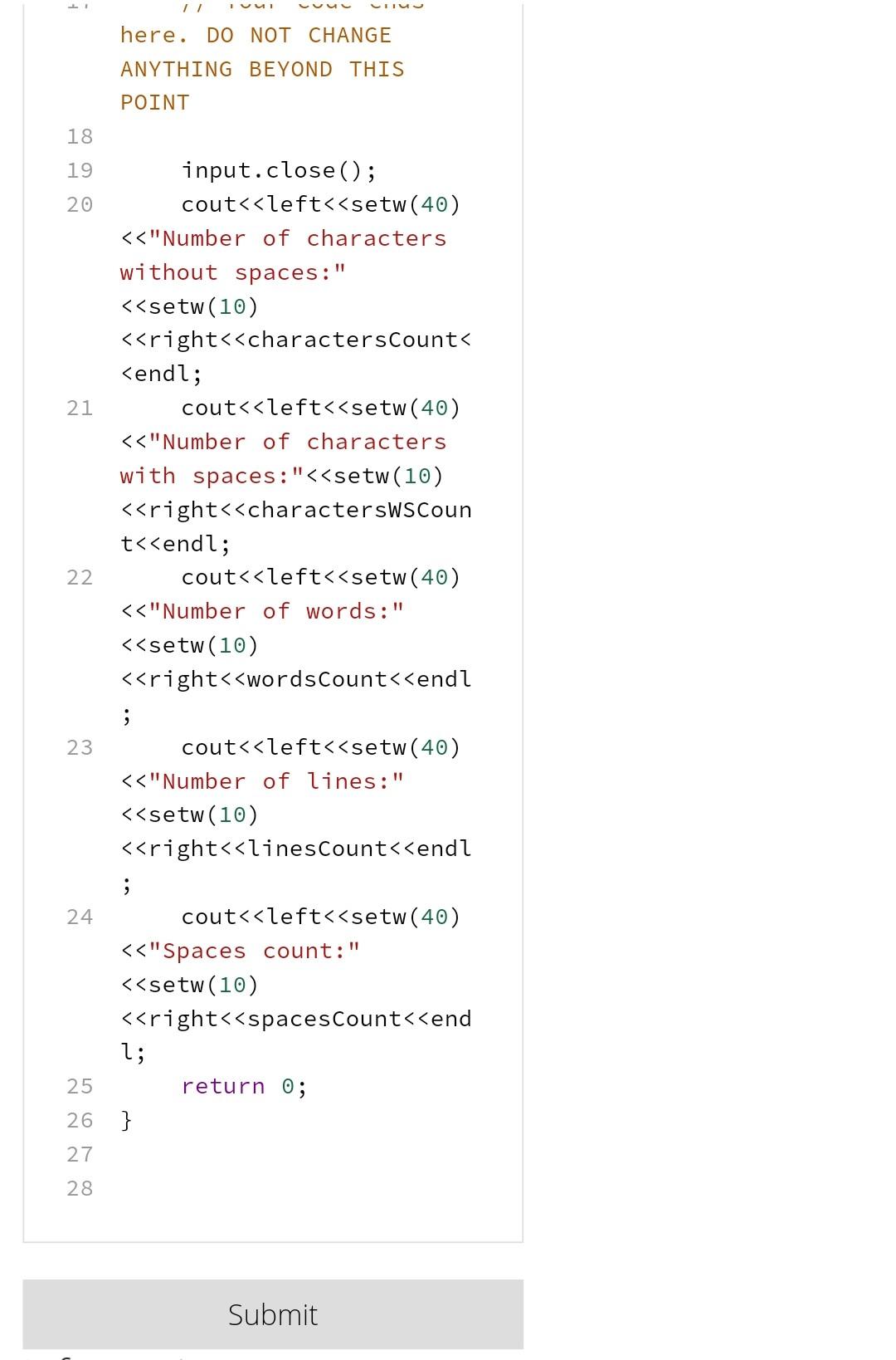 Solved C++ don't change the input text file please i need | Chegg.com