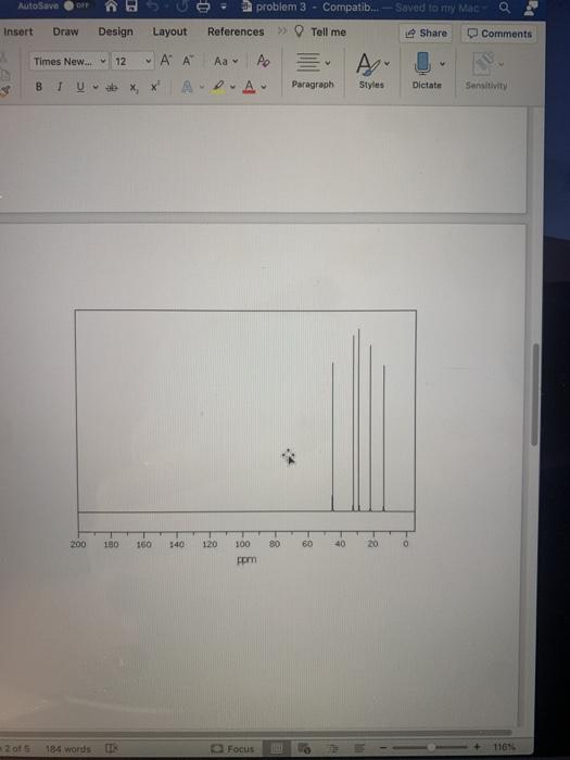 Solved File ord Edit View Insert Format Tools Table Window | Chegg.com