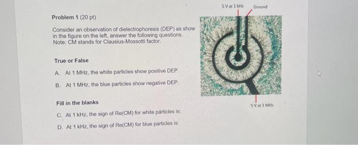 Solved Problem 1 (20 pt) Consider an observation of | Chegg.com