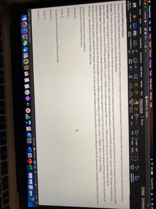 Solved 98% Tue 9:31 PM Share Comment PowerPoint File Edit | Chegg.com