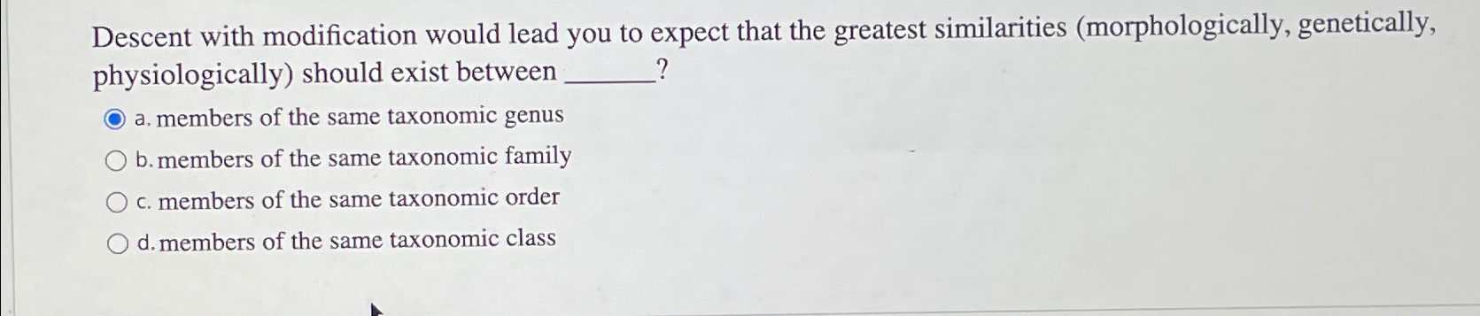 Solved Descent with modification would lead you to expect | Chegg.com