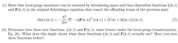 Solved REDO A6.2) This is graduate level math methods in | Chegg.com