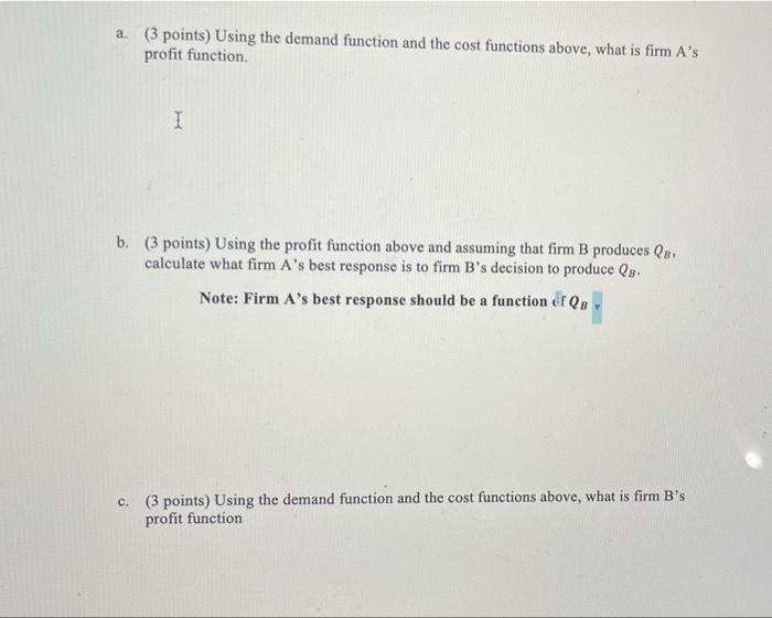 Solved KURUL Firm A and Firm B sell identical goods As in | Chegg.com