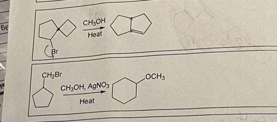 Solved HeatCH3OH CH3OH,AgNO3 Heat | Chegg.com