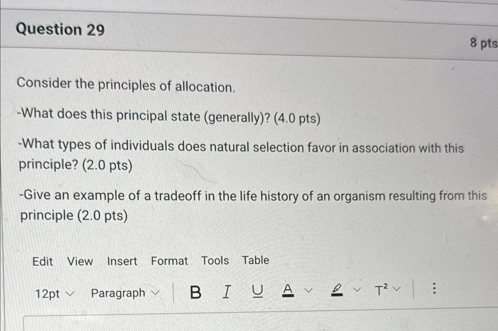 Solved Question 29Consider the principles of | Chegg.com