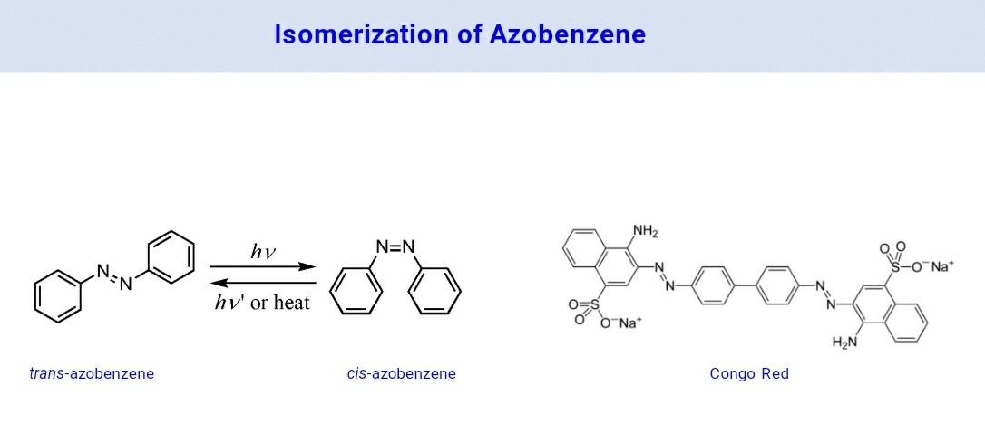 Solved Isomerization of Azobenzene NH2 hy N=N do contest | Chegg.com