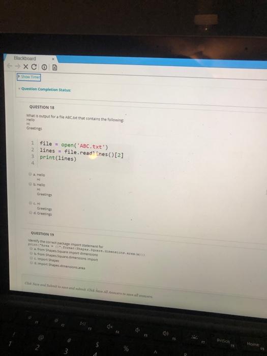 Solved Blackboard x - XCO Question Completion Status: | Chegg.com