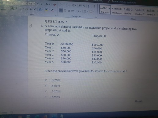 Solved Abb AaB Aalcet ABC Paragraph QUESTION 3 1. A company | Chegg.com