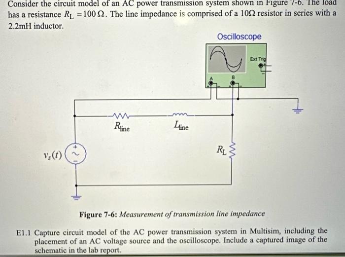 Consider the circuit model of an AC power | Chegg.com