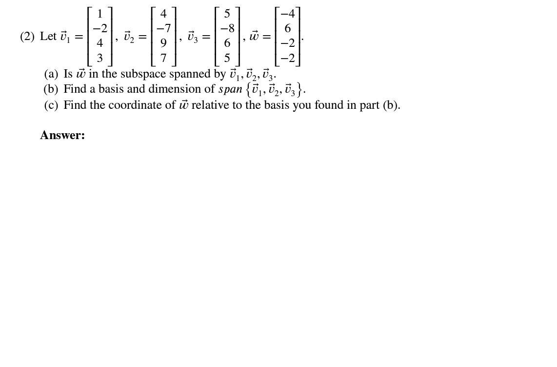 Solved (2) ﻿Let | Chegg.com
