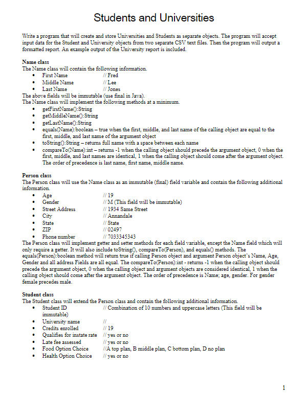 Solved HELP!! Please write the whole program for me | Chegg.com
