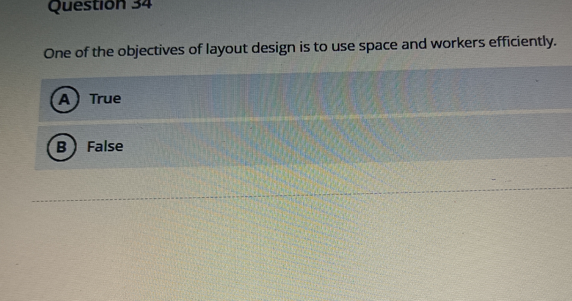 Solved One of the objectives of layout design is to use | Chegg.com