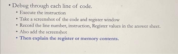 Solved Logical Instructions Problem 4: Write and run a | Chegg.com