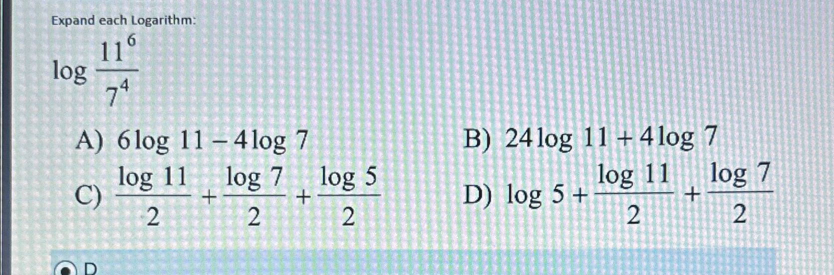 Solved Expand each | Chegg.com