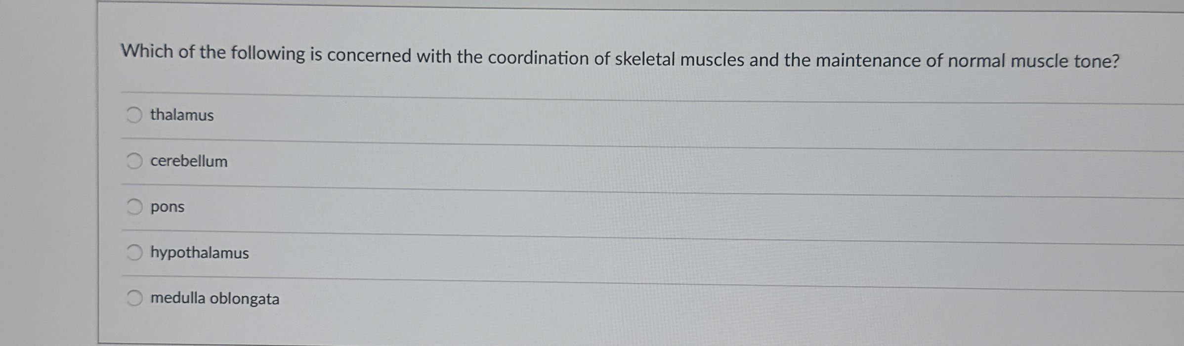 Solved Which of the following is concerned with the | Chegg.com