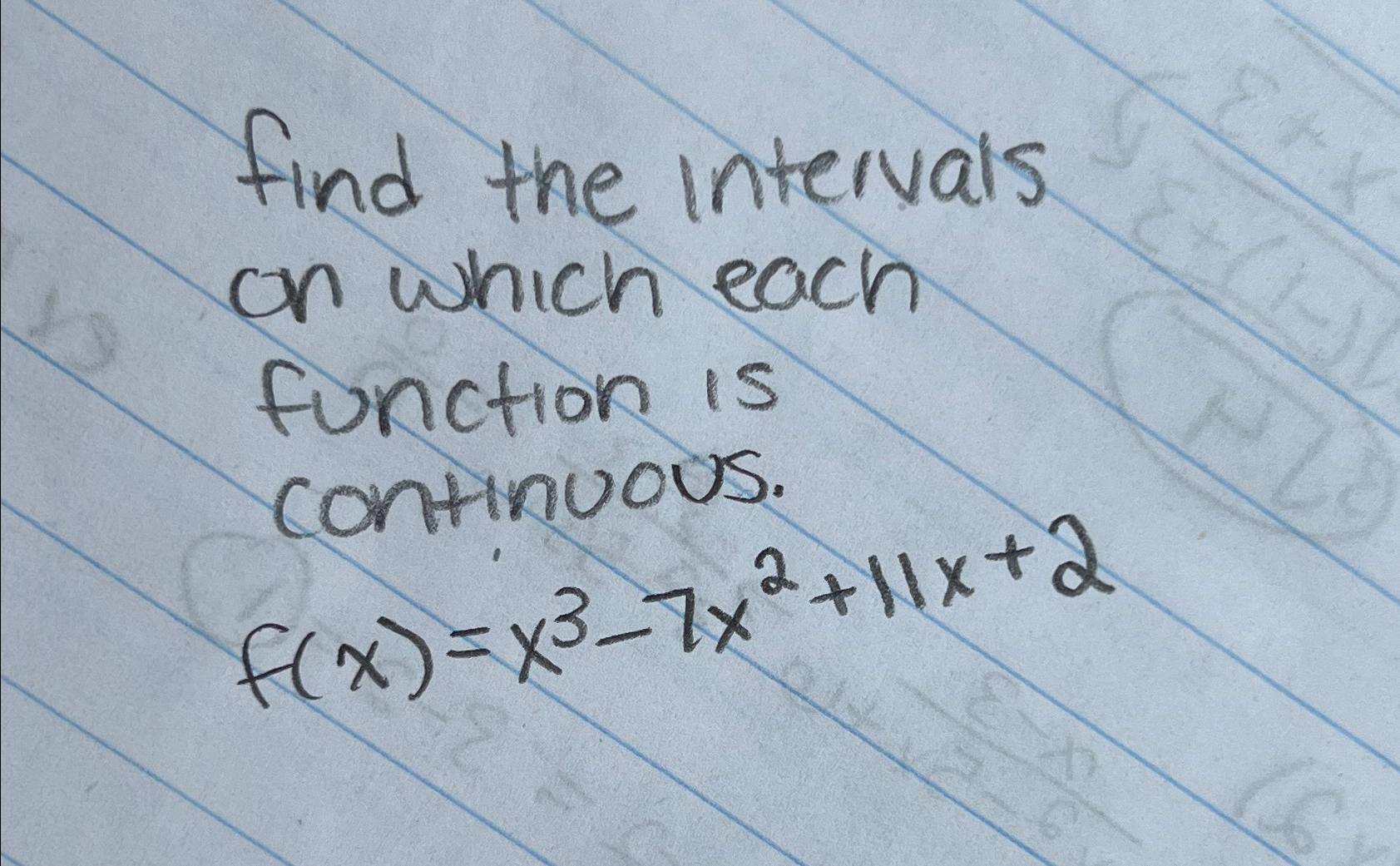 Solved find the intervals on which each function is | Chegg.com