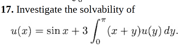 Solved Show all steps: Investigate the solvability | Chegg.com