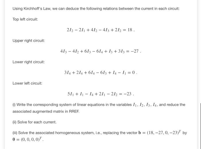 Solved The diagram below consists of four electrical | Chegg.com