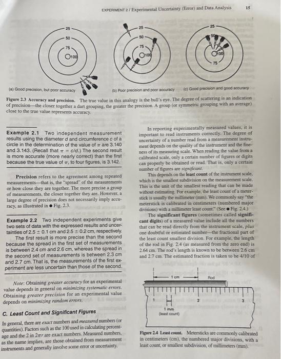 Solved TI QUESTIONS 1. Read the measurements on the rulers | Chegg.com