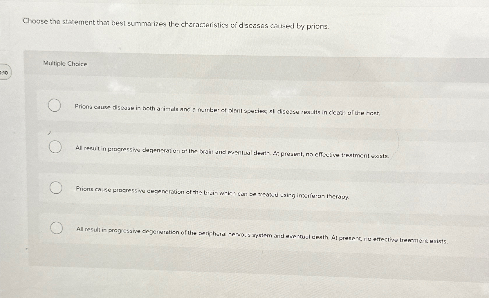 Solved Choose the statement that best summarizes the | Chegg.com