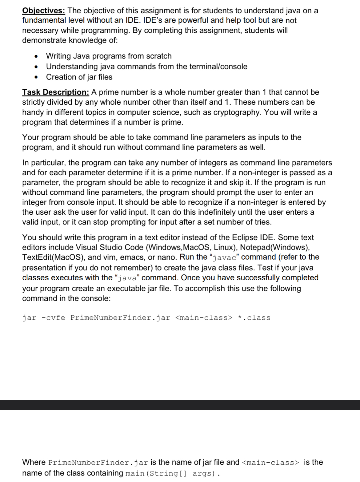 Solved Objectives: The objective of this assignment is for | Chegg.com