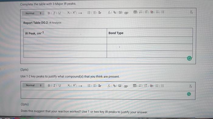 Solved You can download the IR spectra by clicking here. | Chegg.com