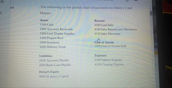 P7-1C. Mary James owns Mary's Card House in Halifax. | Chegg.com