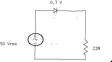 Solved What is the peak inverse voltage across the diode? | Chegg.com