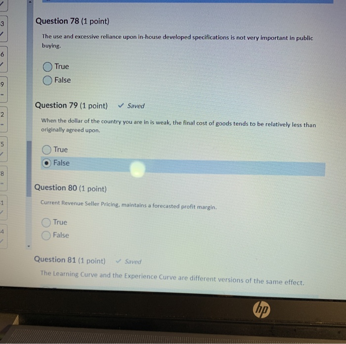 Solved Question 78 (1 point) The use and excessive reliance | Chegg.com