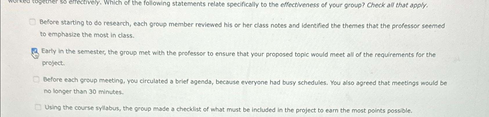 Solved worked to following statements relate specifically to | Chegg.com