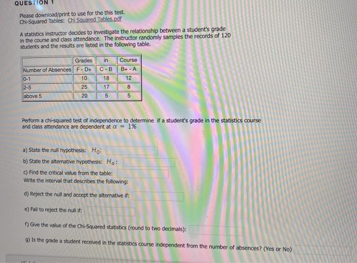 Solved QUESTION 1 Please download/print to use for the this | Chegg.com