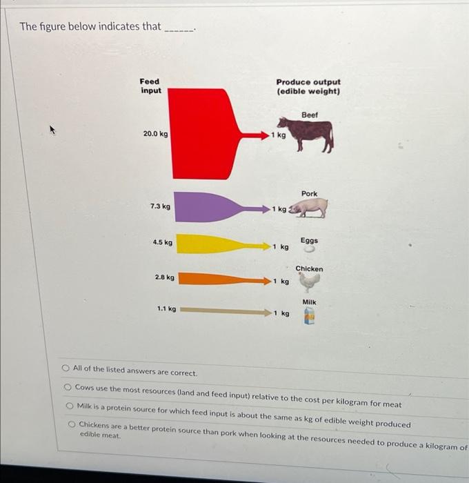 Solved The figure below indicates that Feed input Produce | Chegg.com