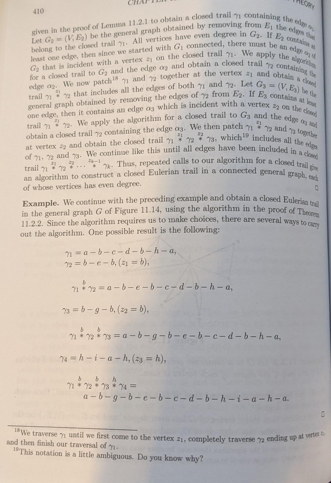Solved Theorem 11.2.2 Let G be a connected general graph. | Chegg.com