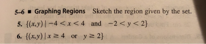 Solved OY Graphing Regions Sketch the region given by the | Chegg.com