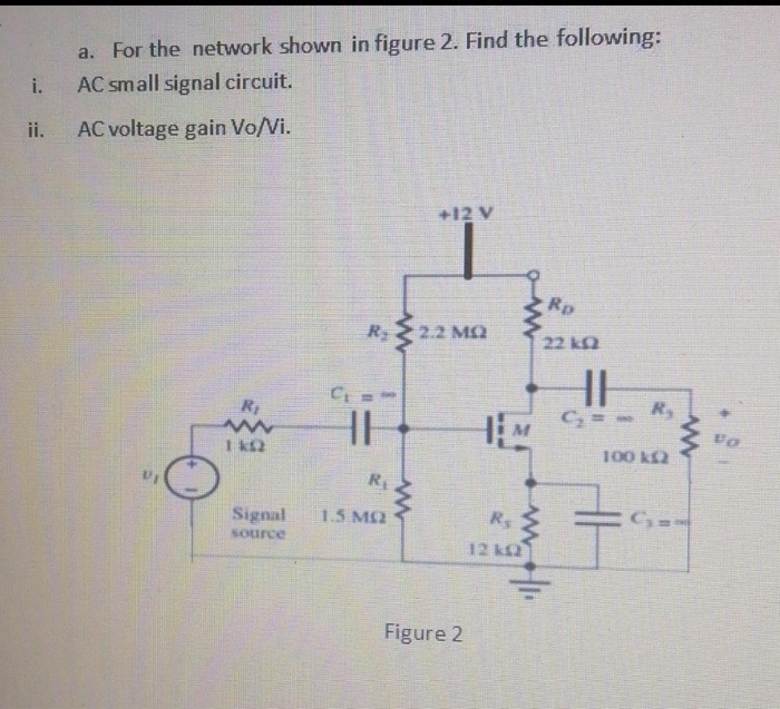 Solved Q1. a. For the circuit shown in figure 1 determine | Chegg.com