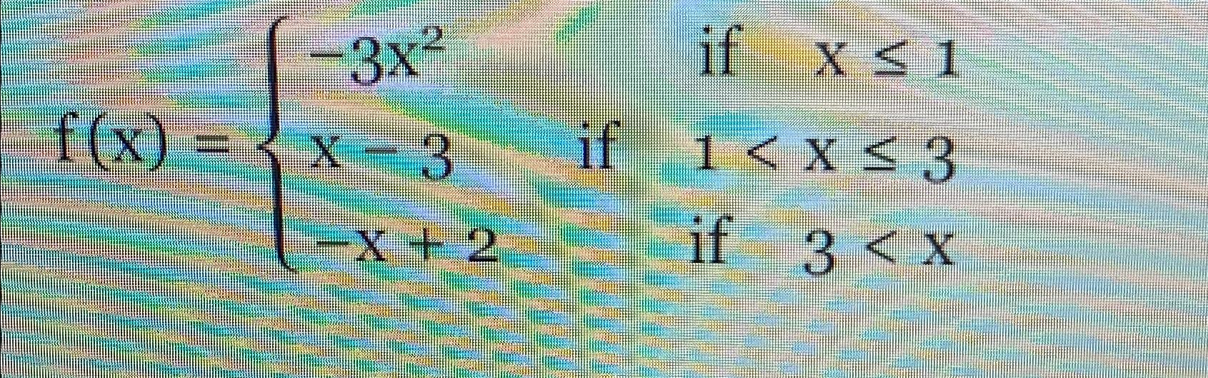Solved find the points where the following function is | Chegg.com